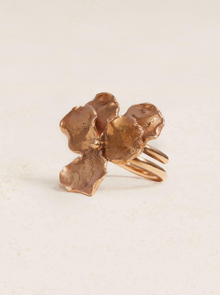 Panzè Ring in Bronze