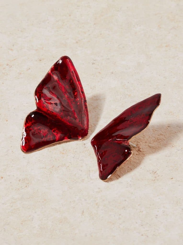 Ali Earrings in Cherry